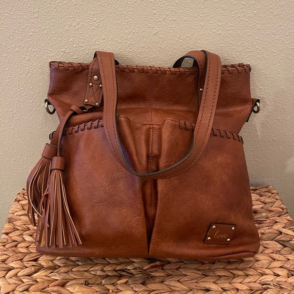 Bags | Tan Shoulder Bag | Poshmark